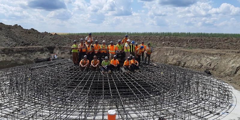 Whitla Wind Farm - AGF Rebar Calgary