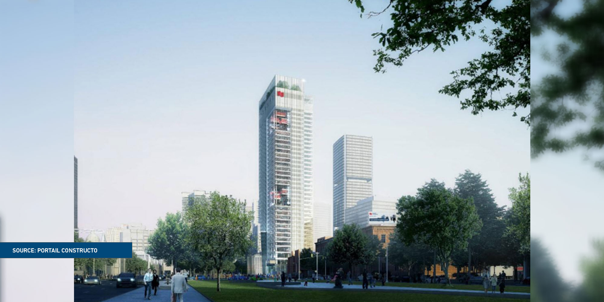 Édifice de la Banque Nationale à Montréal - Acier AGF
