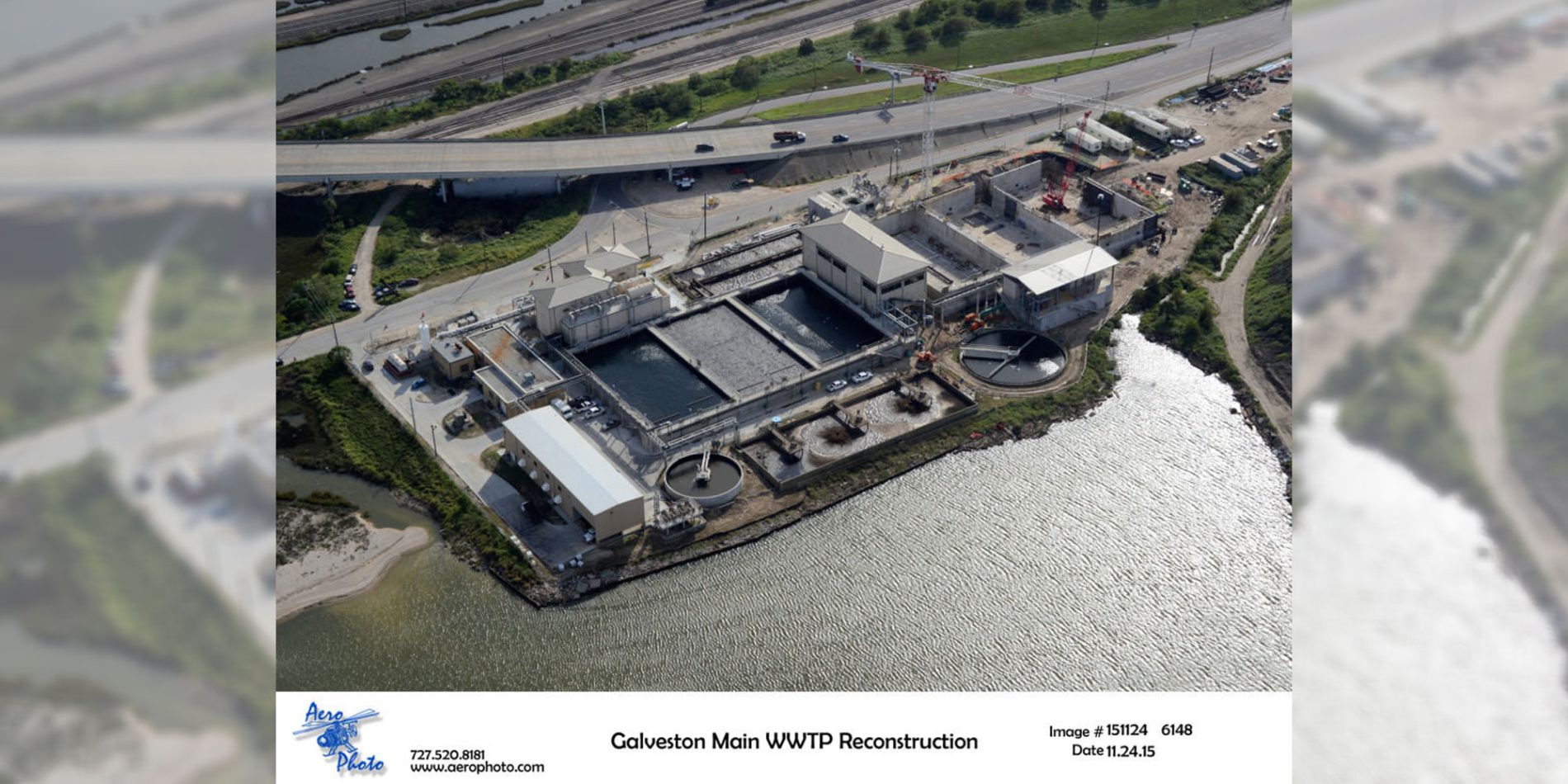Galveston Main Wastewater Treatment Plant - AGF Group